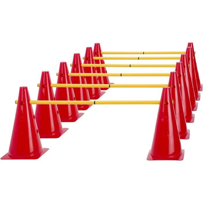 Smartpeas Haies et plots de Sport, d’athlétisme et Foot en 15 Parties ...