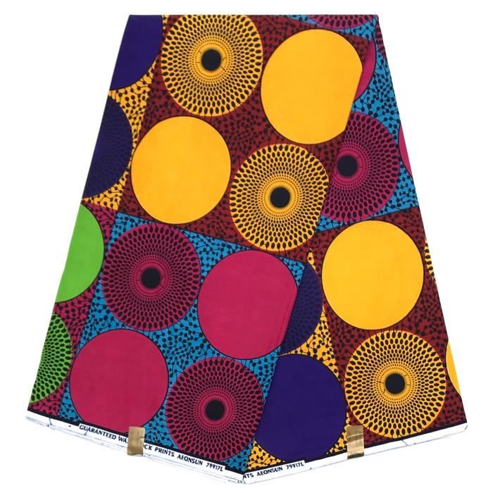 Wax Pagne Tissu Africain collection HITARGET 6 Yards super cire imprimé ...