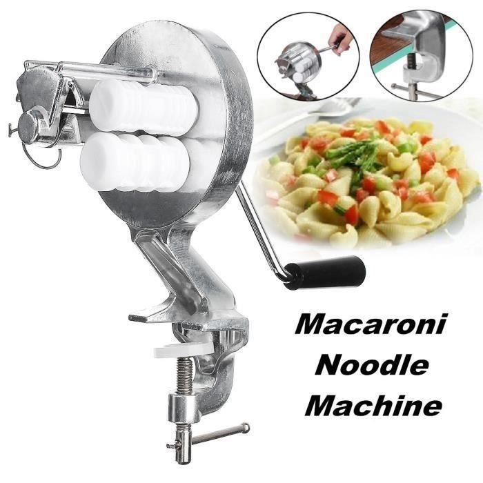 Machine à pâtes Manuelle Cuisine Appareil à Macaroni Pâtes Fraiches ...