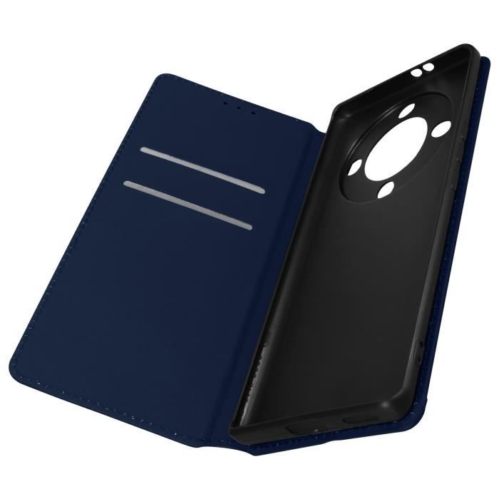 Housse AVIZAR pour Honor Magic 5 Lite 5G et X9a - Bleu - Coque rigide ...