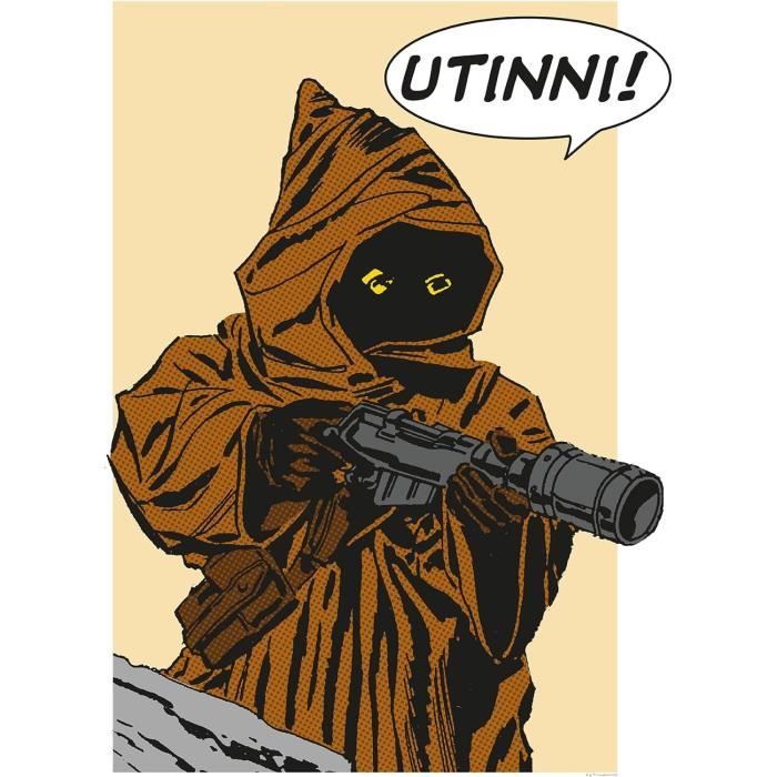 Star Wars Classic Comic Quote Java – Taille : 50 X 70 Cm Tableau Mural ...