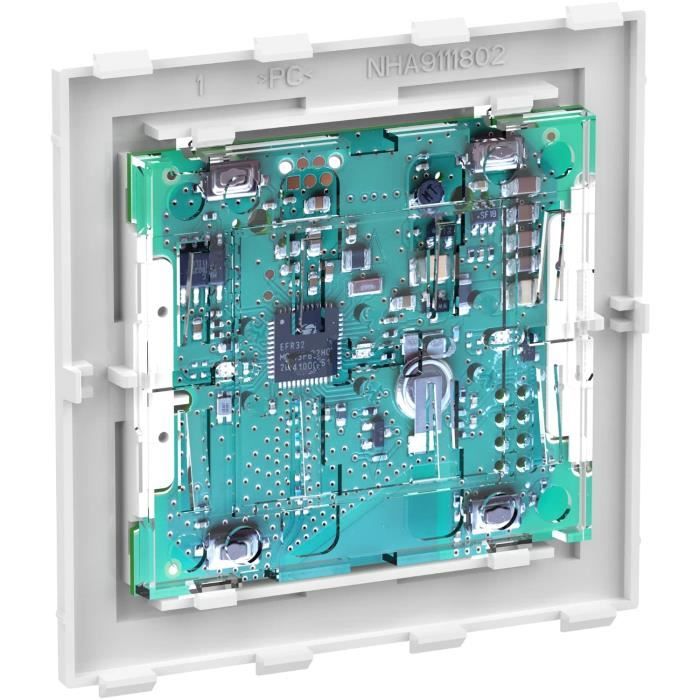 Merten Meg5116-6000 Wiser Module De Bouton Connecté 1 Voie Encastré ...