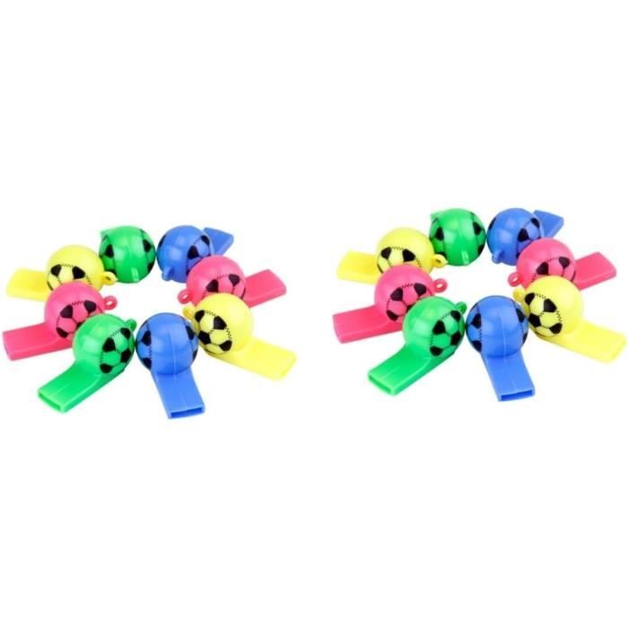50 Pièces Sifflet De Sport Arbitre Vacance Siflet Colson Couleur Gala ...