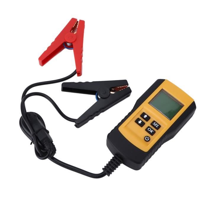 Duokon Testeur de batterie de voiture Testeur de batterie numérique ...