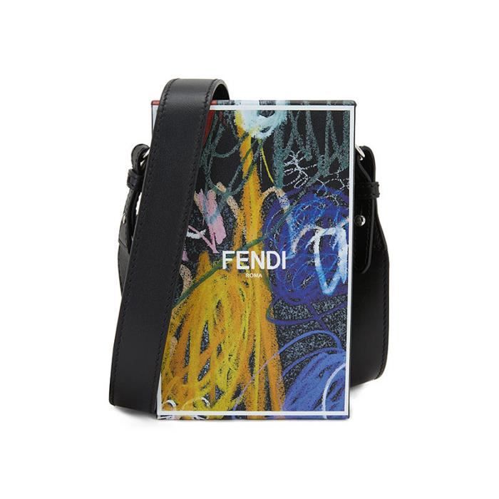 FENDI Fendi Homme FENDI PACK sac à bandoulière en cuir de vachette ...