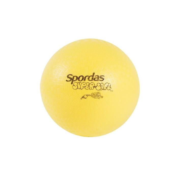 Ballon tout terrain Spordas SuperSafe - jaune - 21,6 cm - Cdiscount Sport