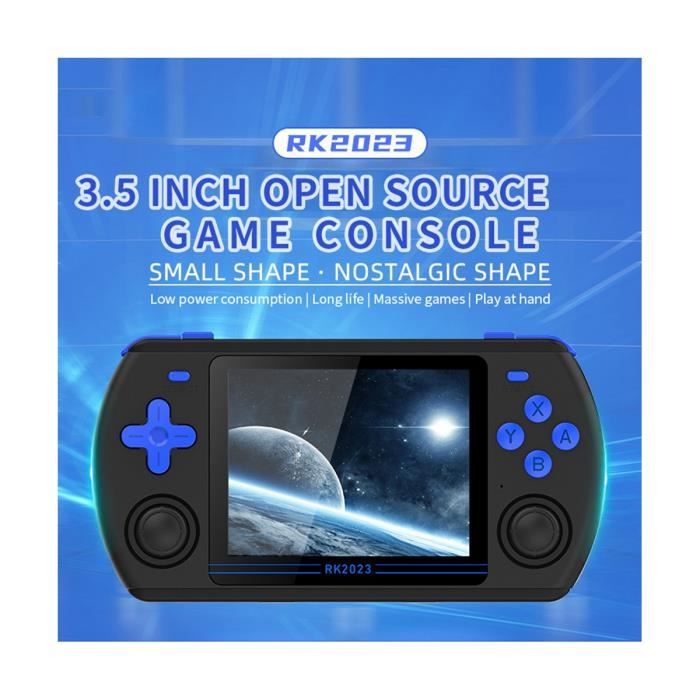 RK2023 Console de VidéO RéTro 3,5 Pouces 16G+64G 4:3 ÉCran IPS RK3566 ...
