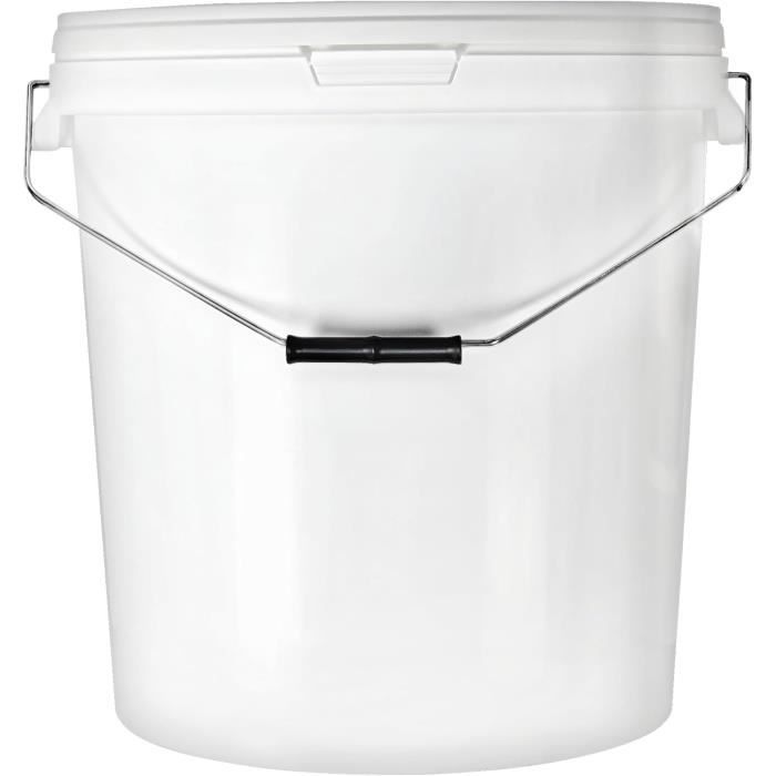 BenBow Seau avec Couvercle 30L Noir 1x 30 litres - sécurité Alimentaire ...