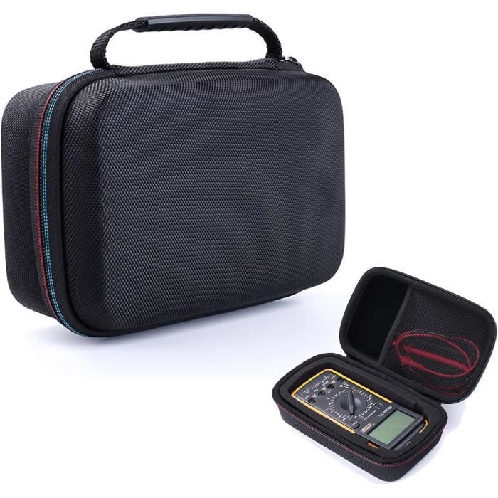 Étui De Transport Rigide Pour Multimètre Fluke F117C F17B F115C (Rouge ...