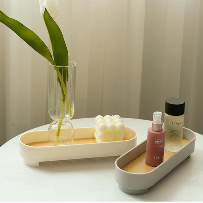 Plateau de service ovale Plateau étroit Plateau à Arc étroit, plateau ...