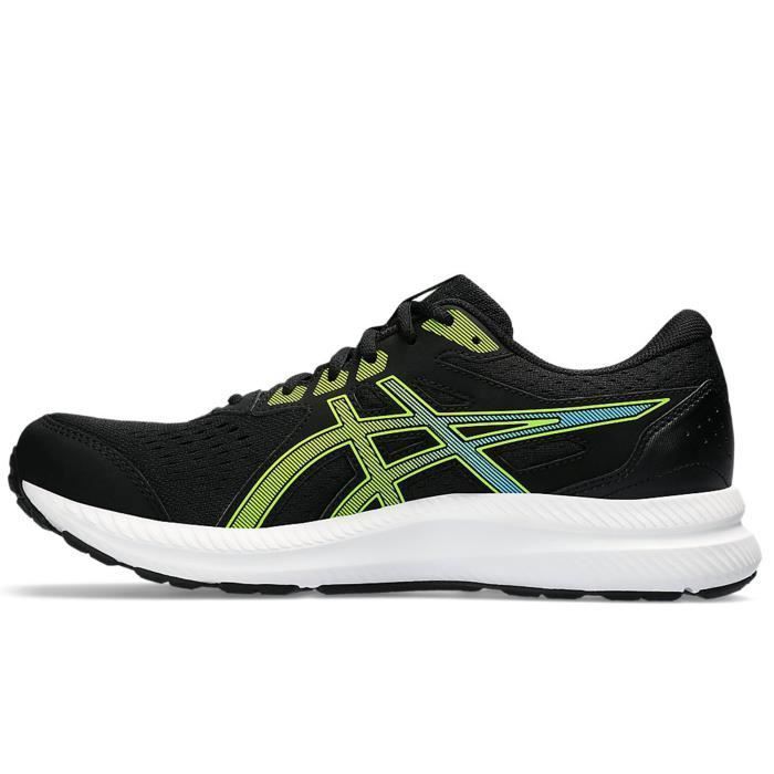 Chaussure de Course Homme ASICS Gel-Contend 8 Noir - Dessus Synthétique ...