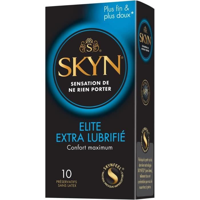 Lot de 2 Boîtes de 10 Préservatifs Skynfeel Extra Lubrifié - Cdiscount ...