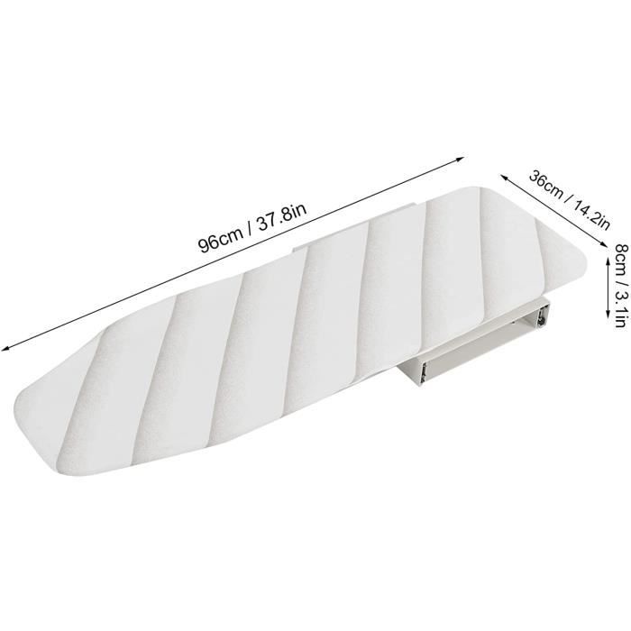 Planche à repasser rétractable - pliable - support mural - table à ...