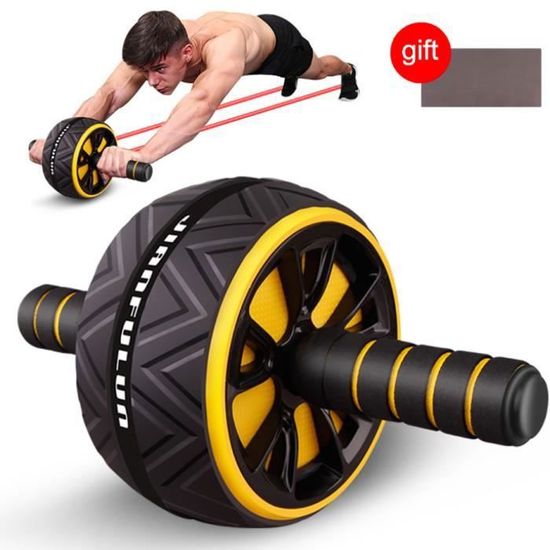 Roue Abdominale,Ab Roller Wheel,Roulette Abdominaux Exercice ,Roue de Fitness pour Musculation ...