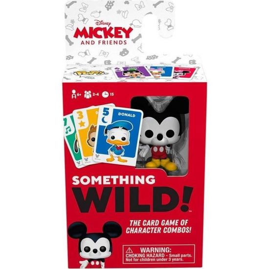 JEU DE CARTES - Funko Something Wild Card Game - Mickey & Ses Amis ...