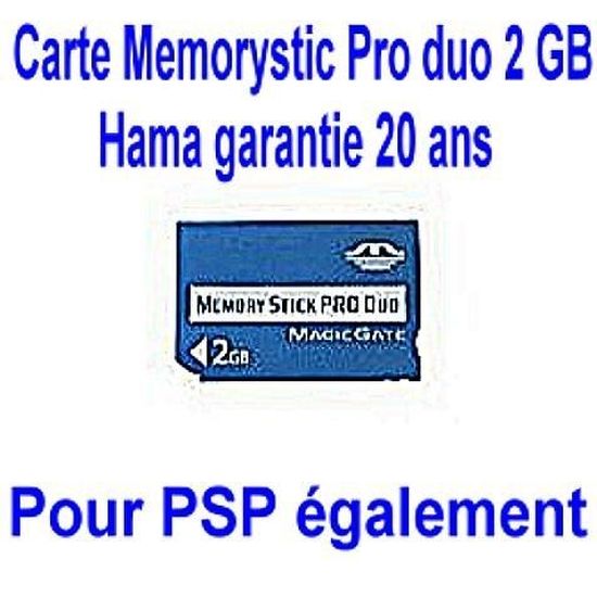 HAMA - MÉMOIRE NUMÉRIQUE - CARTE MEMORY STICK D… - Cdiscount Appareil Photo