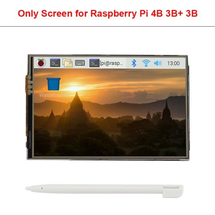 LCD de 3.5 pouces - Raspberry Pi 4 modèle B, écran tactile TFT 3.5 ...