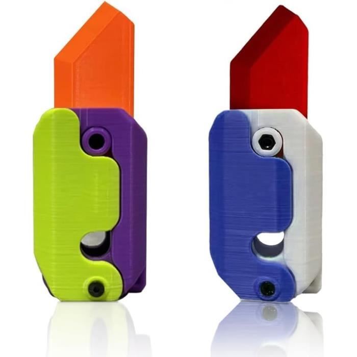 Fidget Toy Knife, 3D Printed Cutter Sensory Toys, Anti Stress Relief ...