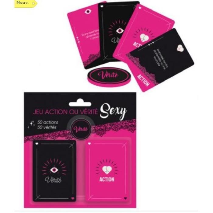 Jeu Action Ou Vérité Sexy Pour Adultes Achat Vente Jeu Action Ou