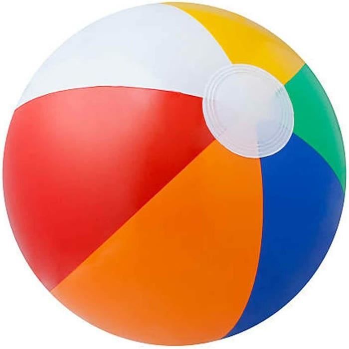 Ballon de plage gonflable arc-en-ciel de 61 cm pour les vacances, la ...