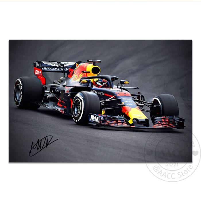 Tableau - Toile,Affiche de course F1,formule 2021,Champion du monde ...