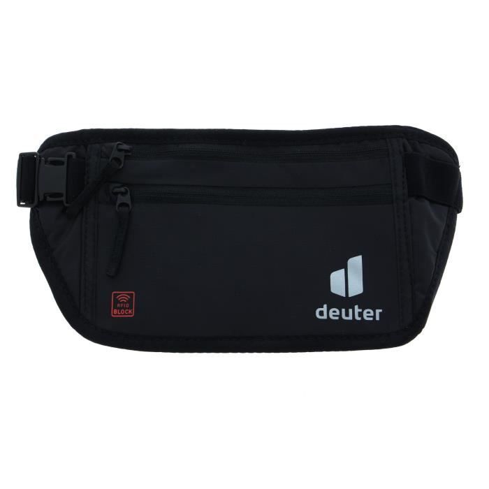 Deuter Security Money Belt I RFID Block Black [151789] - sac banane banane Noir - Cdiscount ...