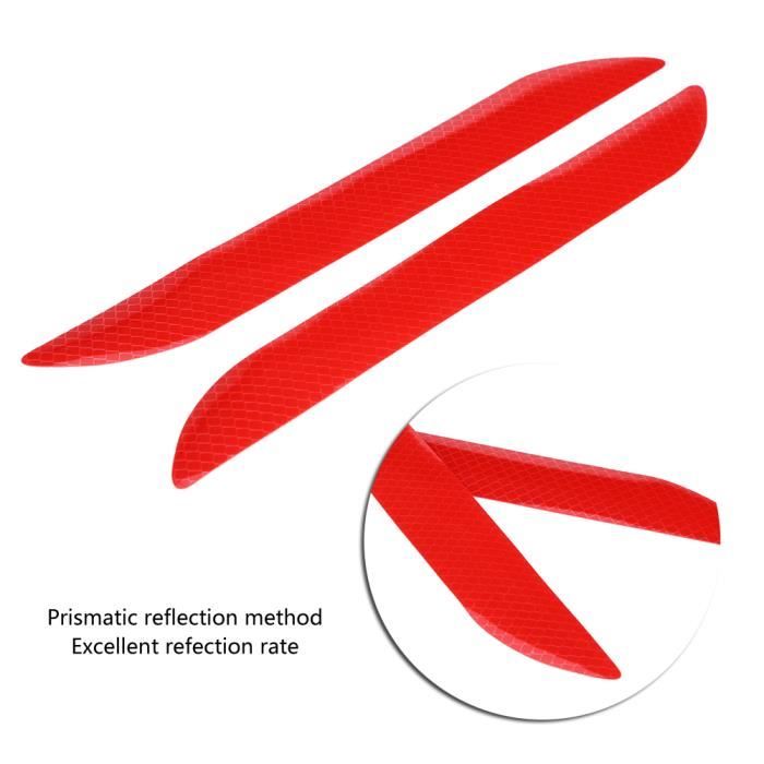 Garosa autocollant de sécurité réfléchissant de voiture 2pcs auto ...