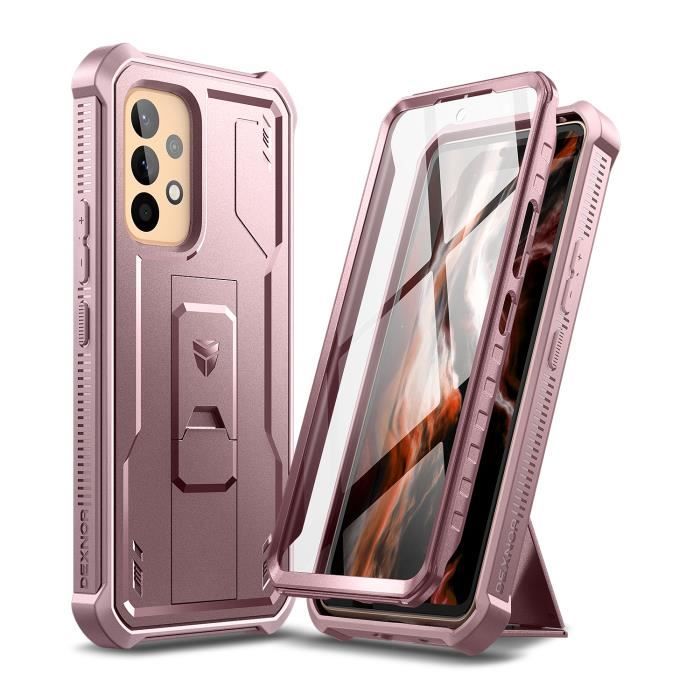 Dexnor Coque pour Samsung Galaxy A53 5G, [Protection d'écran intégrée ... Dexnor Coque pour Samsung Galaxy A53 5G, [Protection d'écran intégrée ...