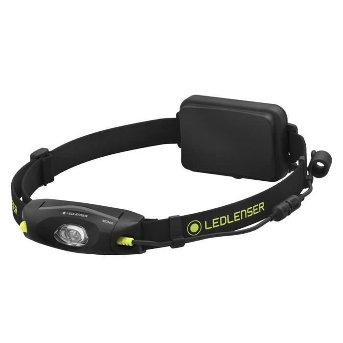 LED Lenser NEO6R Lampe frontale à LED avec tête pivotante, sangle de ...