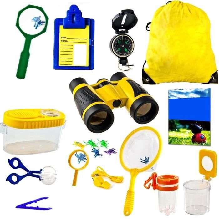 Kit attrape-insectes en plein air - MINIFINKER - Avec jumelles ...