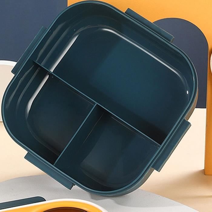 Mxzzand boîte à repas Boîte à Bento avec compartiments en plastique ...