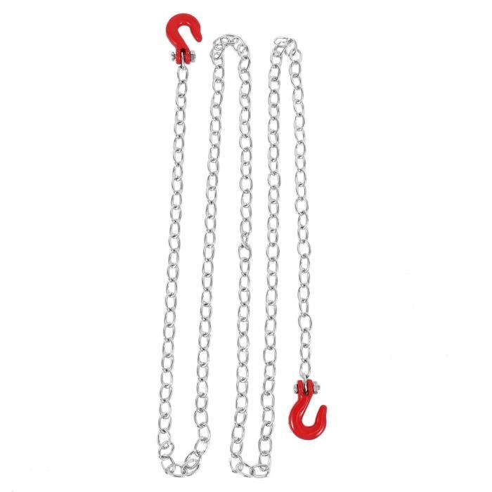 1:10 RC Crawler Accessories Tow Chain with Trailer Hook for Axial ...