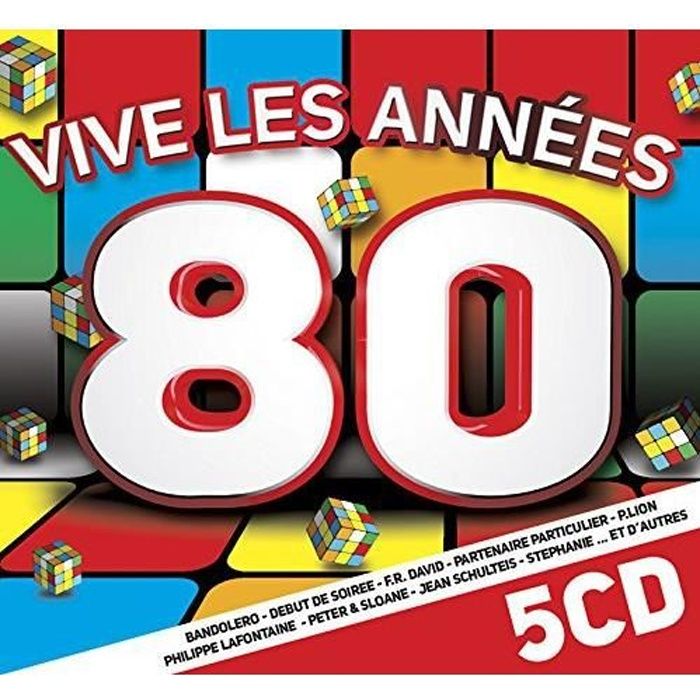 5CD VIVE LES ANNEES 80 - Cdiscount DVD