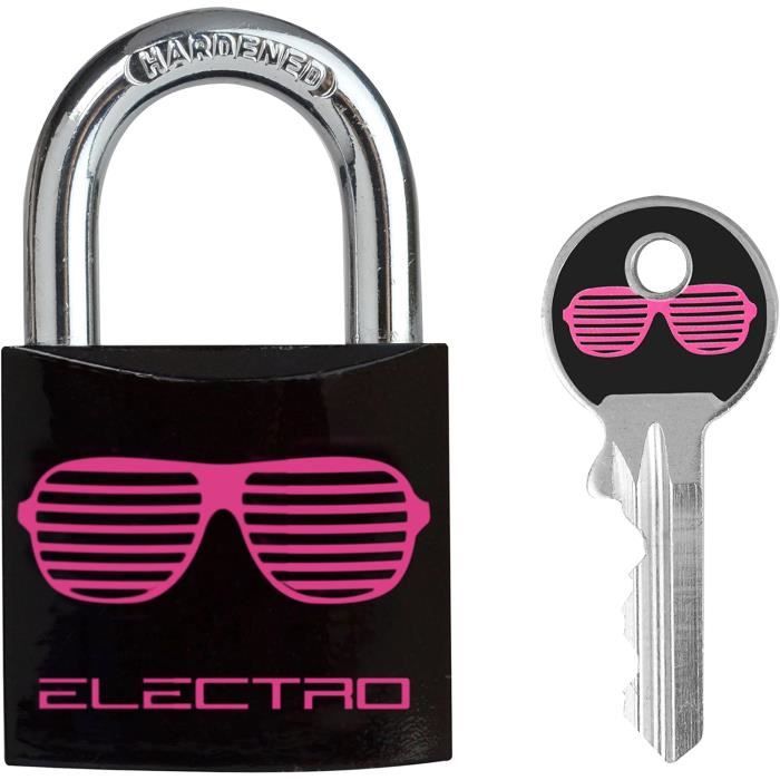MASTER LOCK Cadenas à clés [Motifs imprimés] - Idéal pour les ...