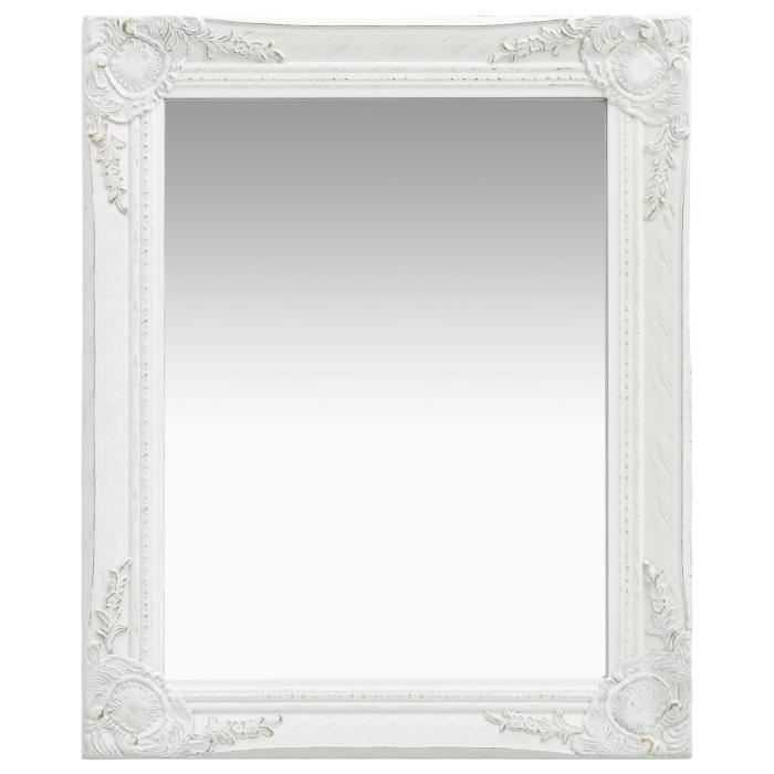Miroir Blanc Baroque