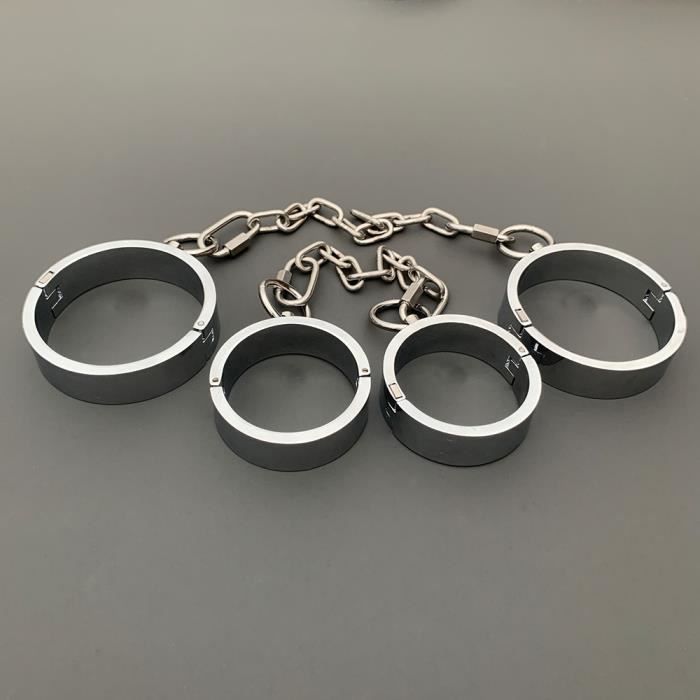 Collier - Menottes De Bondage Bdsm Pour Homme Et Femme, Menottes Aux ...