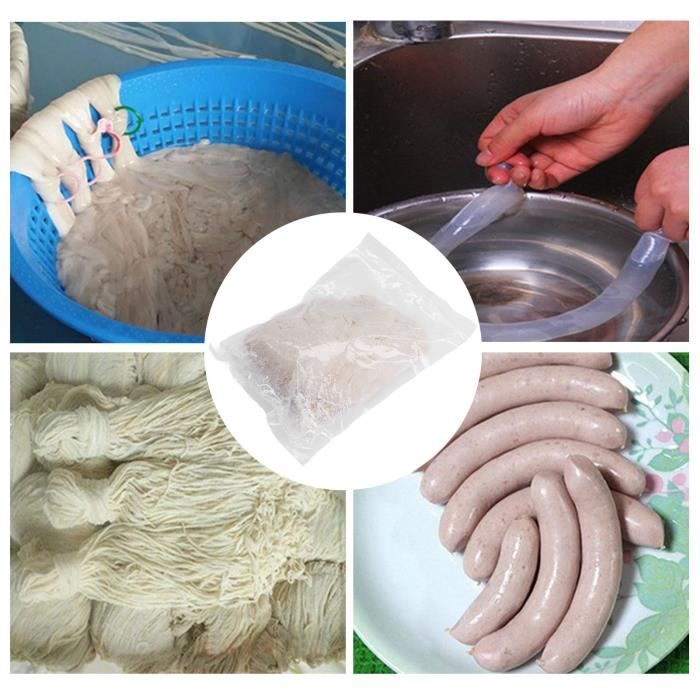 HURRISE Boyau de Saucisson Salé 1 paquet de boyau de saucisse de mouton ...