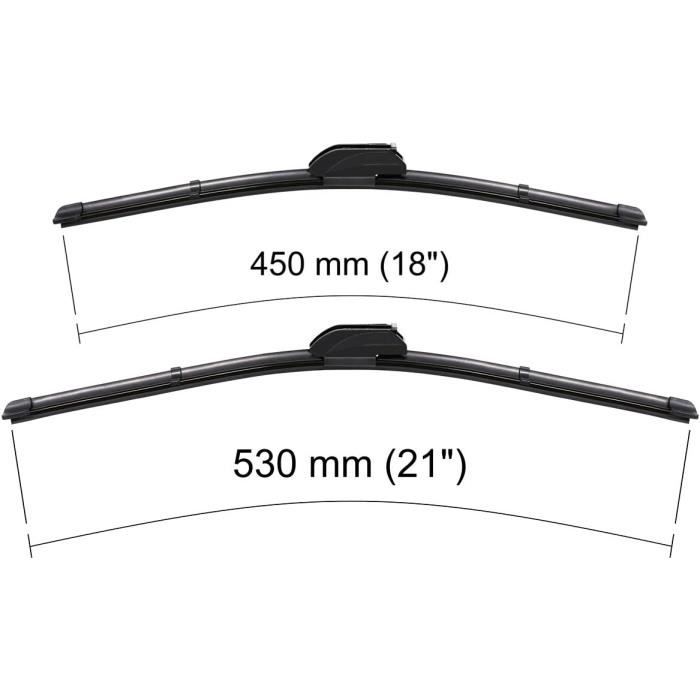 Balai d'essuie-glace pour Seat Leon I (10.1998-06.2006) - Essuie-glace avant - Kit d'essuie ...