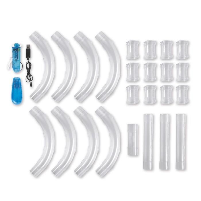 Easymaxx Circuit de Course Automobile " Tube Racer " - 27 Pièces avec ...