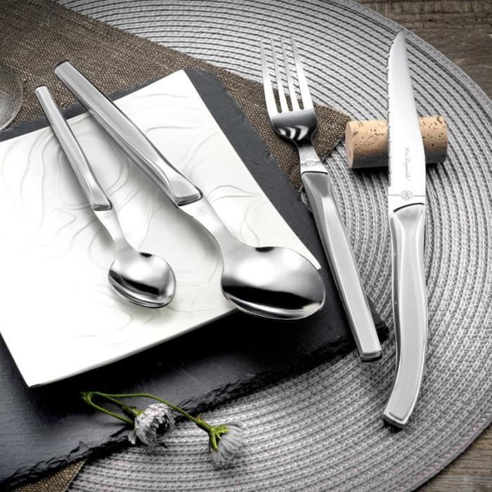 Rising Sun - Coffret 24 pièces Blanc - Cdiscount Maison