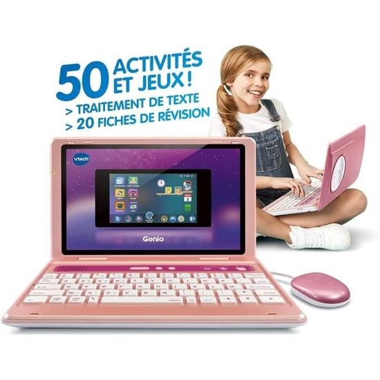 Ordinateur pour enfant VTECH Genio - Clavier AZERTY, souris, écran 5 ...