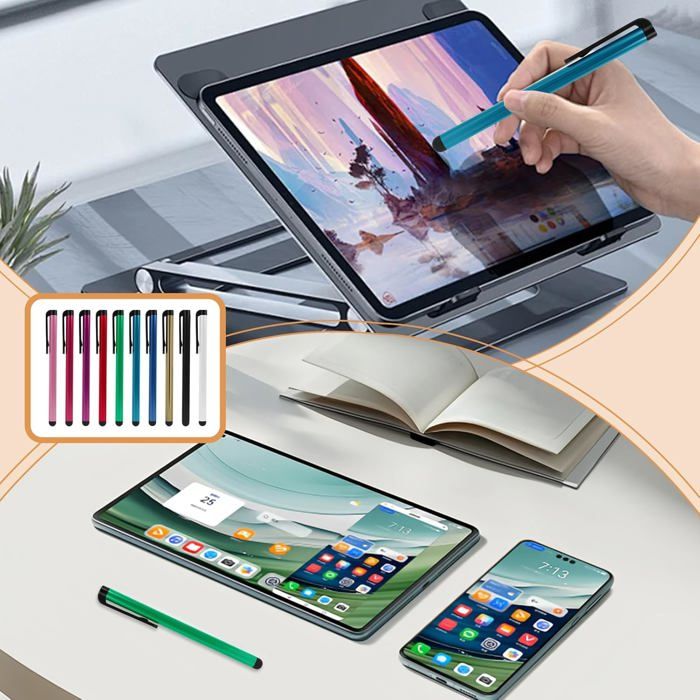 50 Pièces Stylets Universels Capacitifs Pour Écran Tactile ...