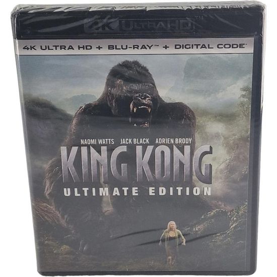 King Kong 4K Ultra HD + Blu-ray + Digital HD Peter Jackson - Naomi ...