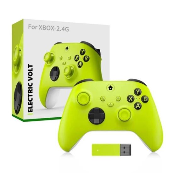 Jaune - Manette de jeu vidéo sans fil, manette de jeu pour Xbox Series ...