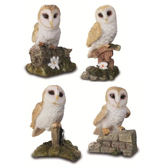 BOITE DE 4 CHOUETTES EFFRAIE - Cdiscount Maison