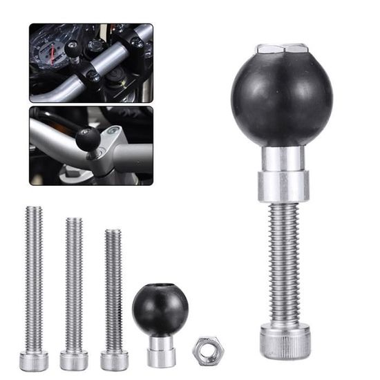 Coussin de guidon,Base de serrage de guidon de moto avec boule en ...