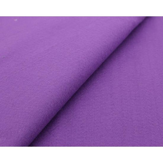 Tissu en Feutre Doux - Mercerie - Violet - 50cm x 110cm - Polyester ...