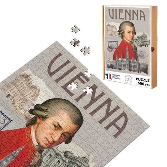 Puzzle Classique 500 pièces Vienna Collage Vienne Voyage Autriche ...