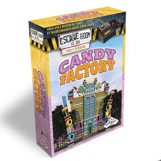 Escape Room - Candy Factory - Extension - Cdiscount Jeux - Jouets