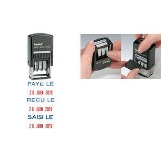 Trodat Dateur printy Dater 4850L "SAISI LE" - Cdiscount Beaux-Arts et ...